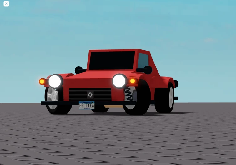 Made my own first car on Roblox. A 2002 Redpool Gable G3 its fictional ...