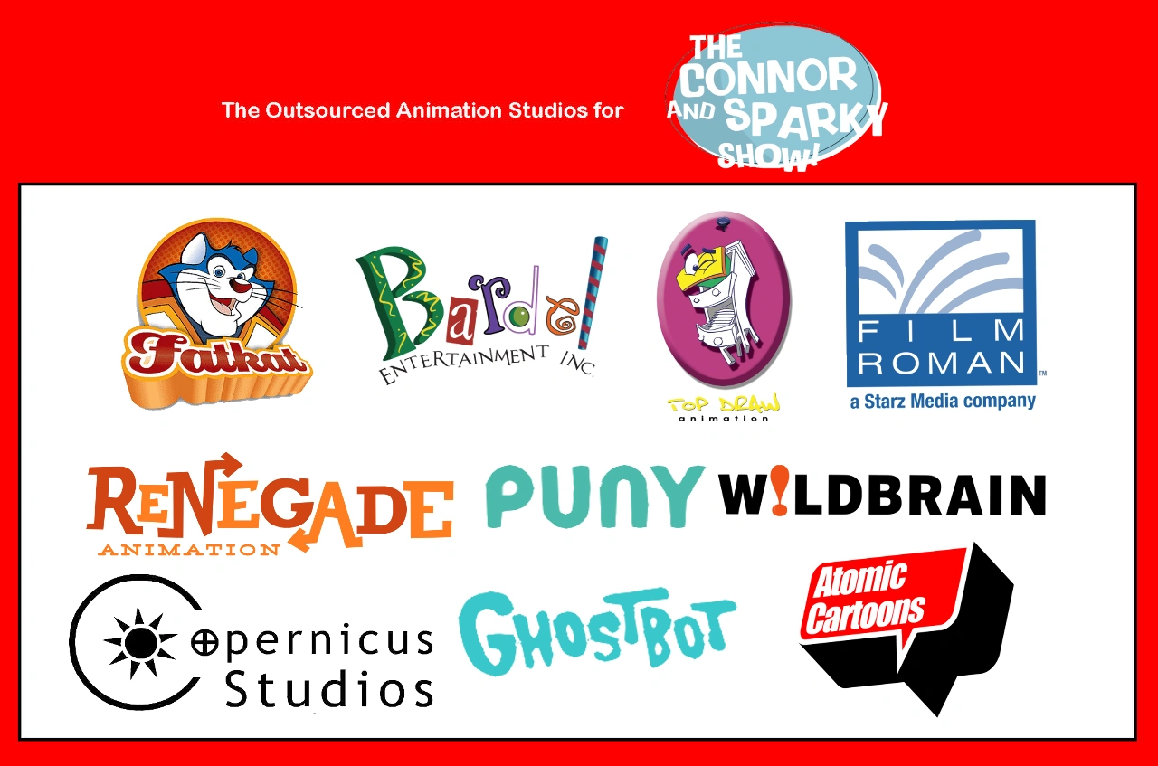 What the Outsorced Animation Studios for TCASS are. | Fandom