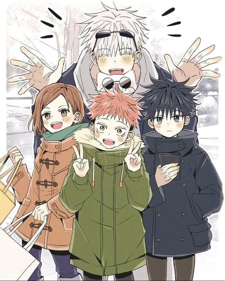 Gojo is a good dad 8 (>////