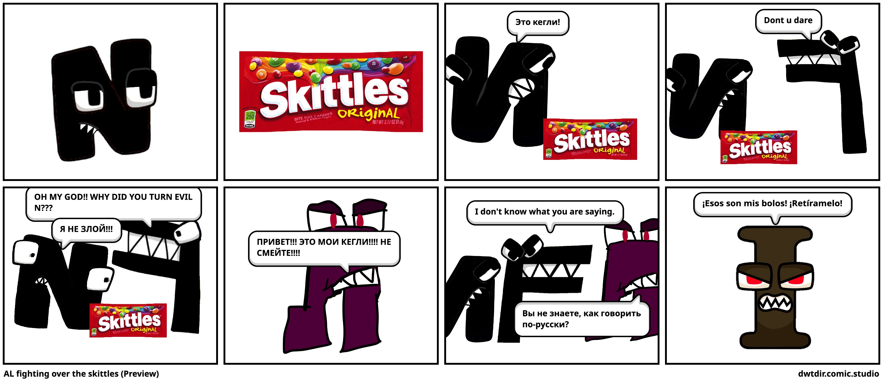 AL fighting over the skittles (Preview) | Fandom