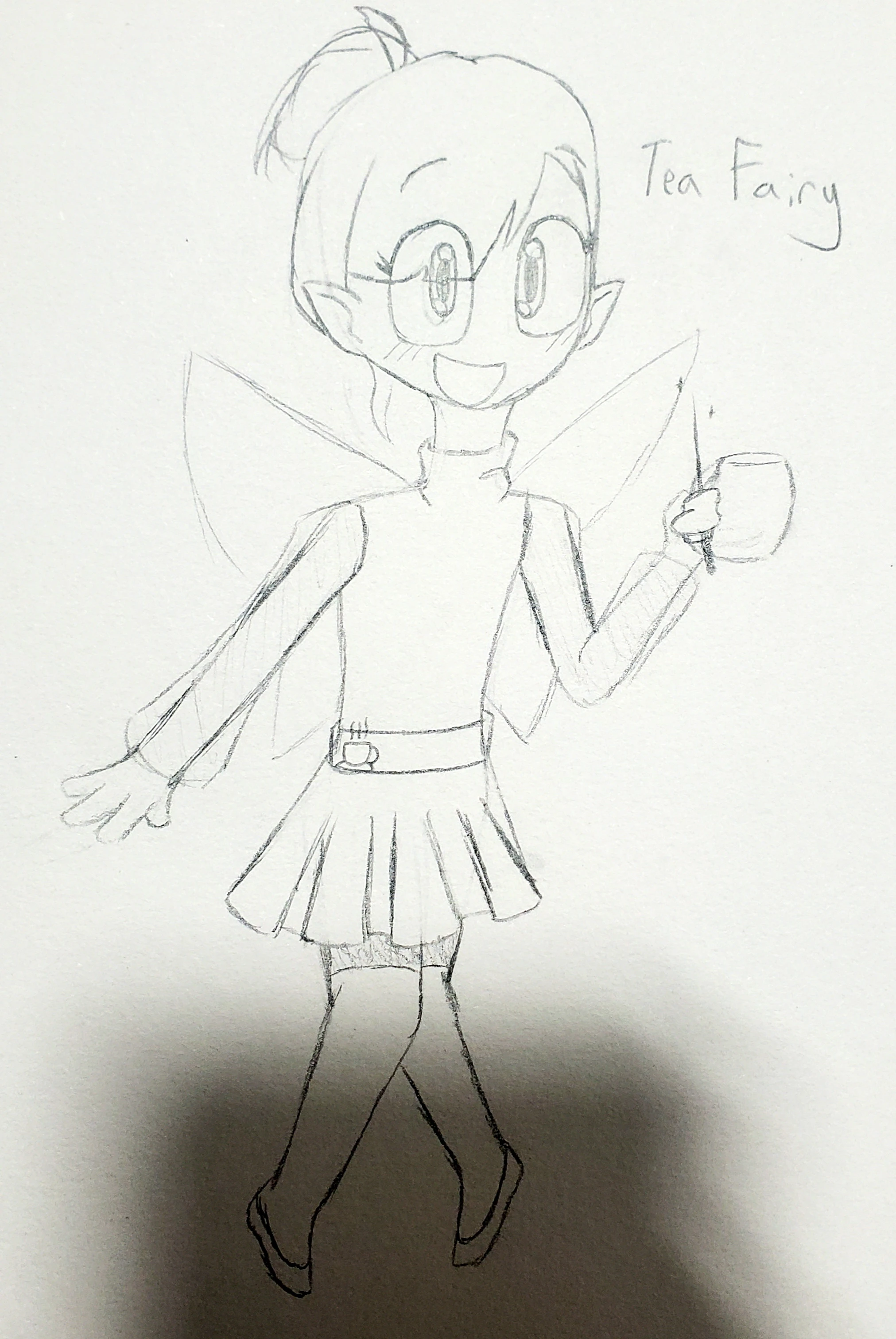 Tea Fairy (I goofed up her eyes whoops) | Fandom