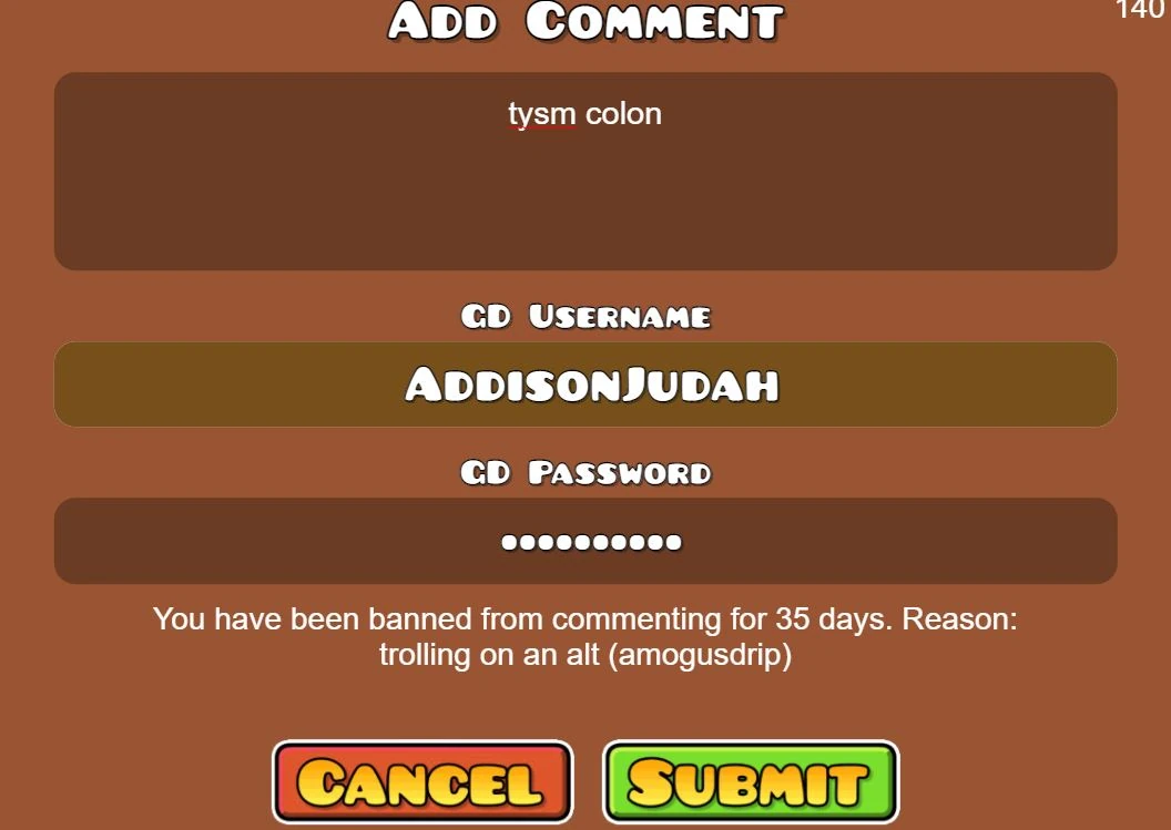 Permanently banned from commenting. What. | Fandom