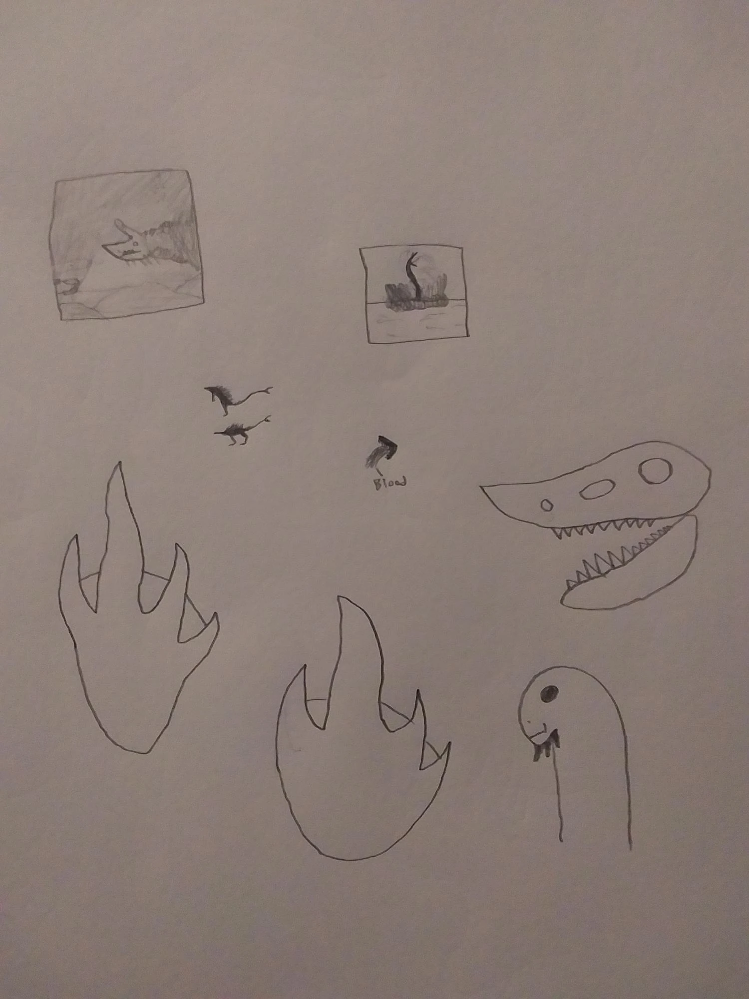 Godzilla Horror Sketches and Lore | Fandom