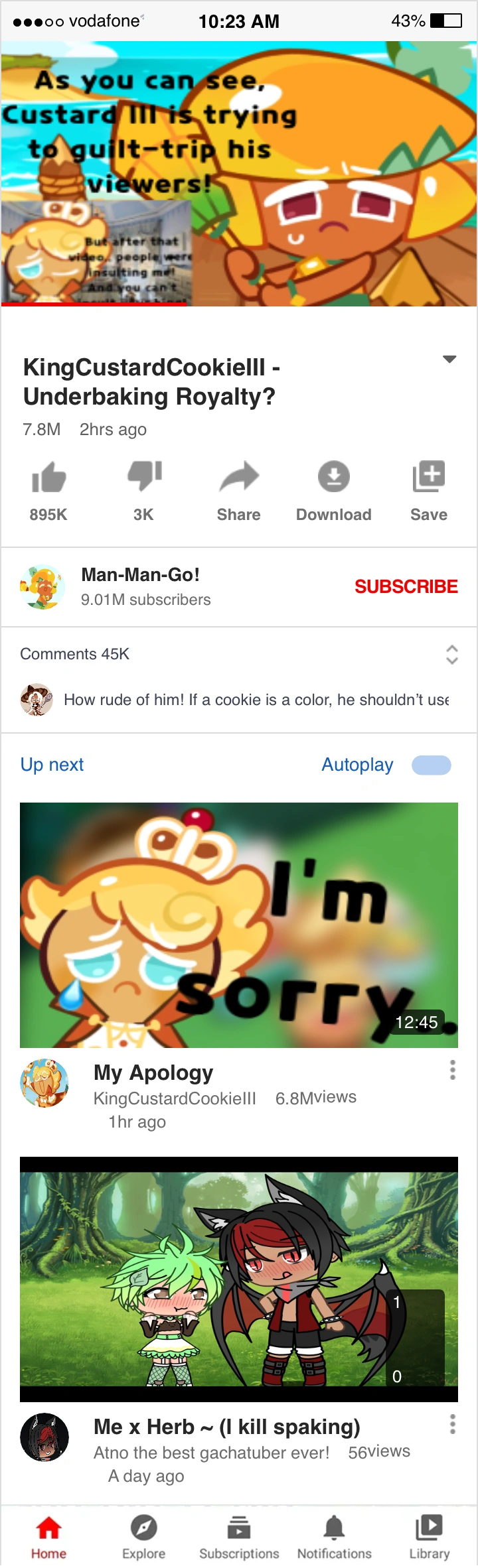 Custard gets cancelled part 2 | Fandom