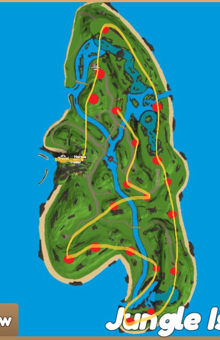 i need some island iuh hunting routes | Fandom
