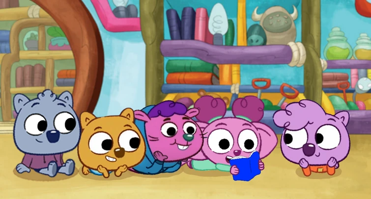 Louisa reading a Book with her Friends | Fandom