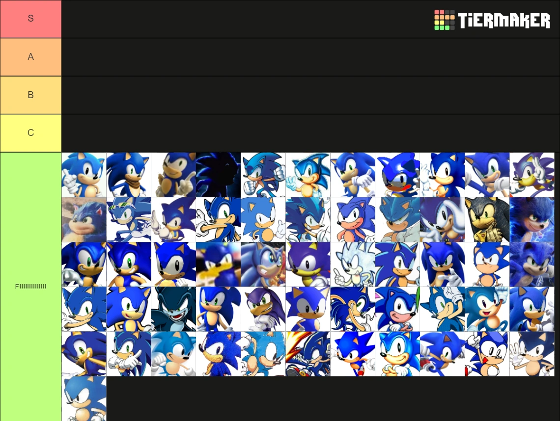 Sonic the Hedgehog Design Tier List | Fandom