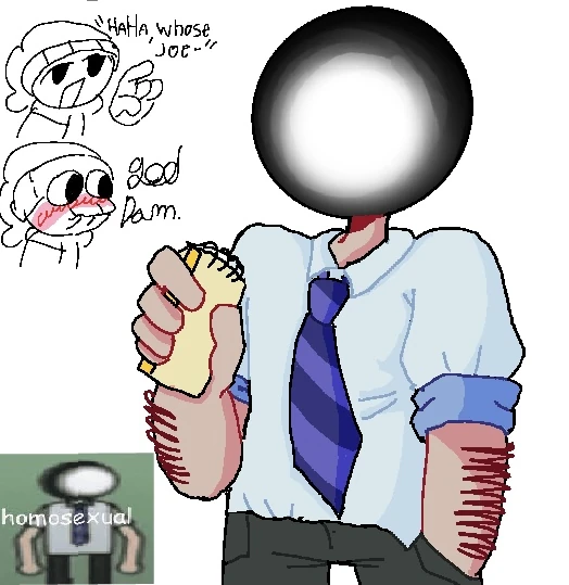 I know I literally just posted, but gradient joe jumpscare | Fandom