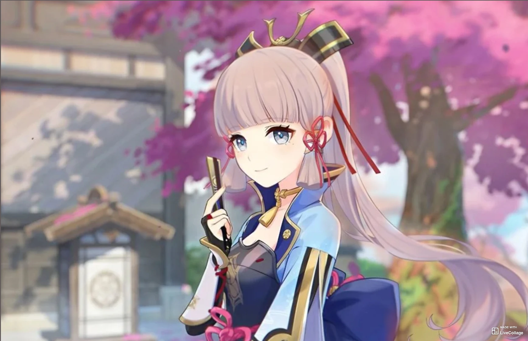 I made a (kinda sloppy) Ayaka with dusty pink hair! | Fandom