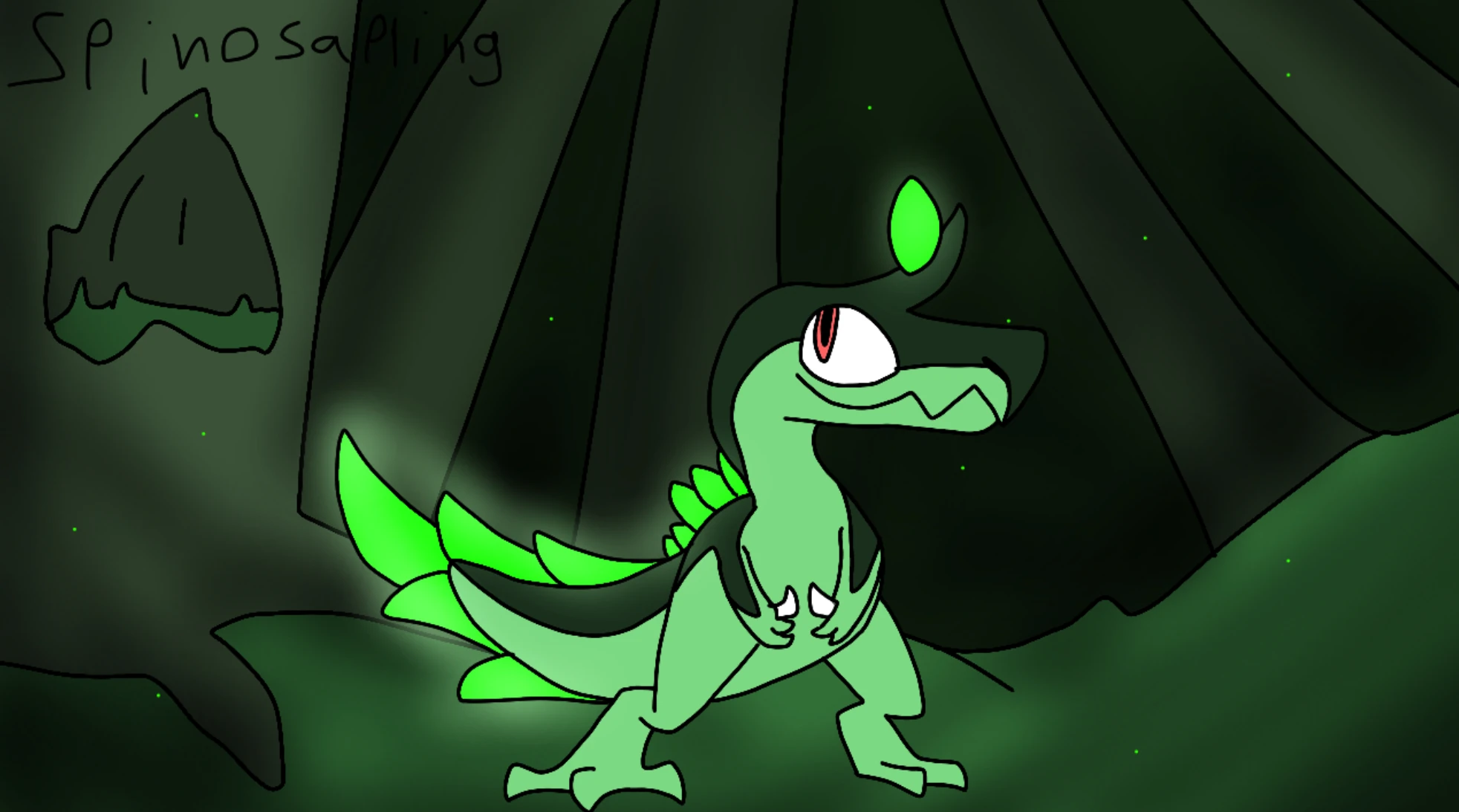 Spinosaurus fakemon | Fandom