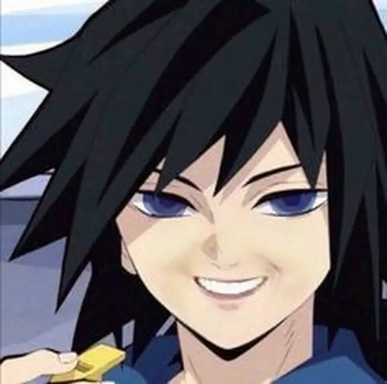 I drew giyu smiling | Fandom