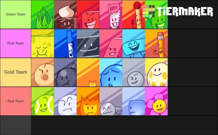 BFB Battle Voting 1 | Fandom