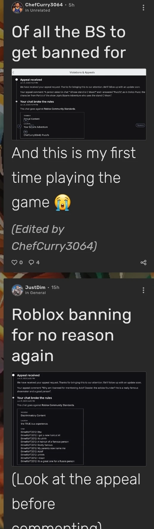 Imagine getting blocked on Roblox | Fandom