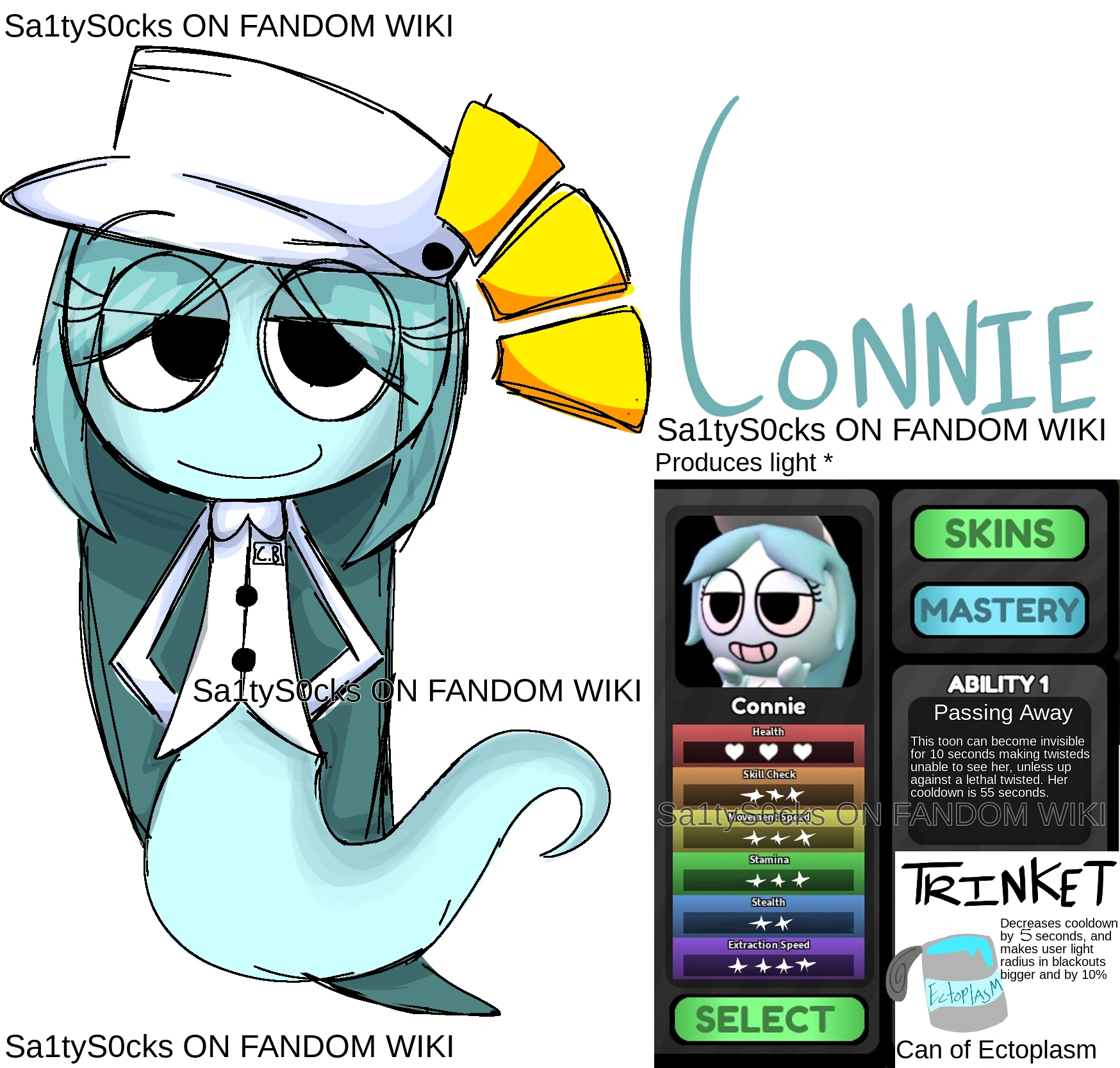 FIXED REWORK/REDESIGN : CONNIE | Fandom