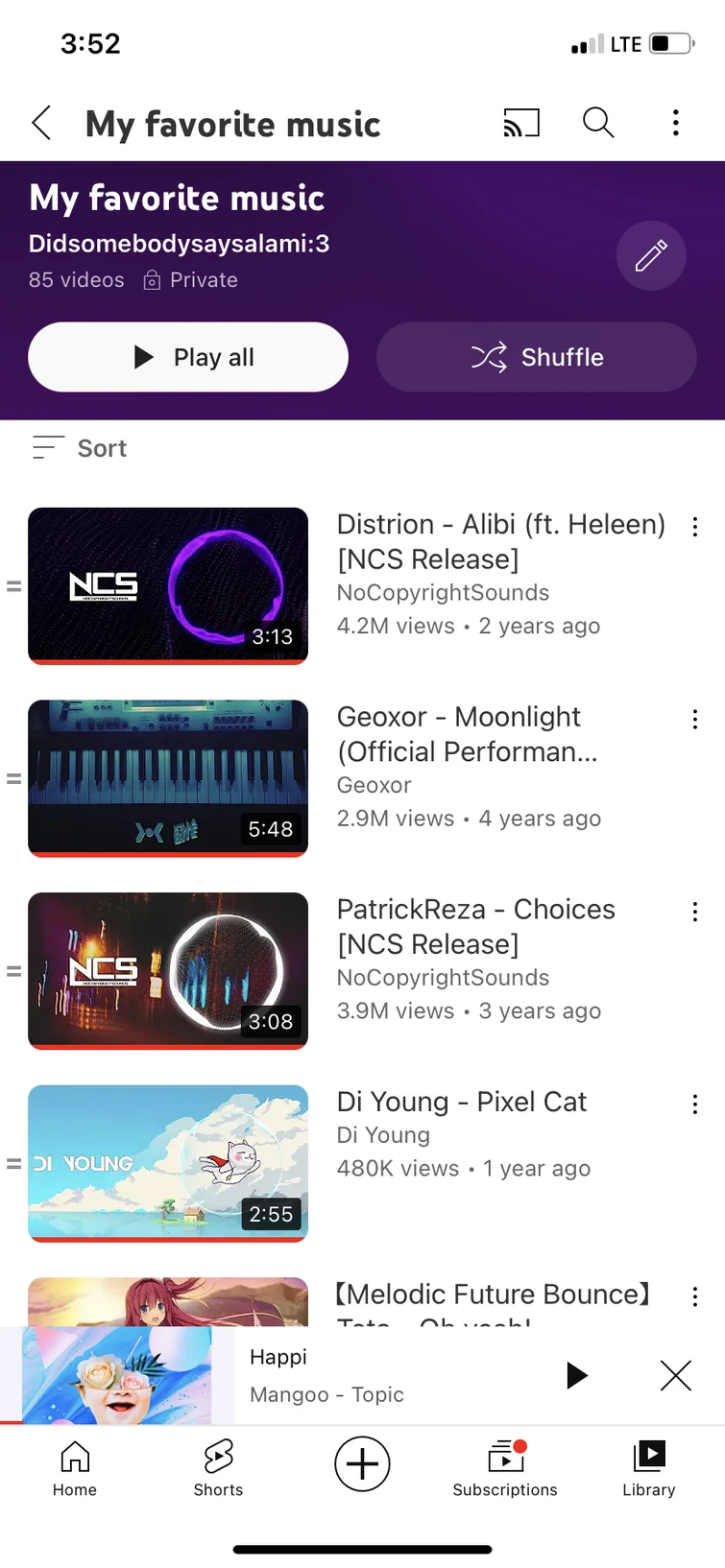 Your favorite song= | Fandom