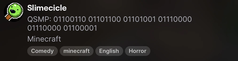 slimecicle stream title | Fandom