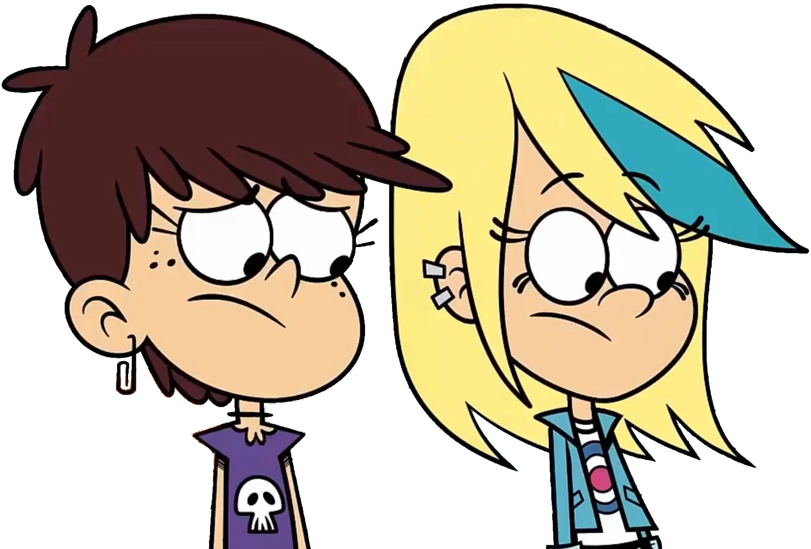 Luna Loud and Sam Sharp's Reaction to the Universal Superstar Parade's ...