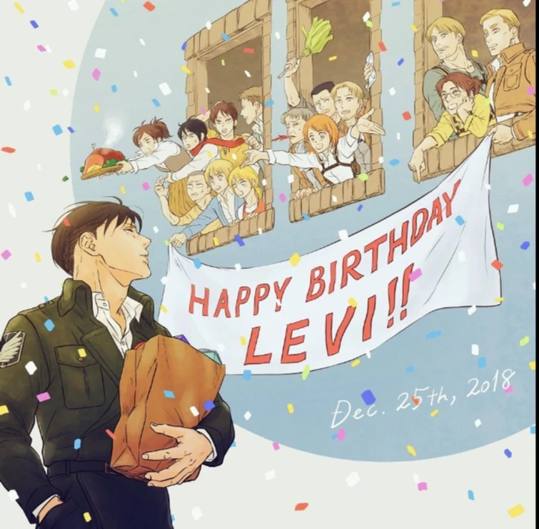 Merry Christmas everybody and Happy Birthday Levi | Fandom