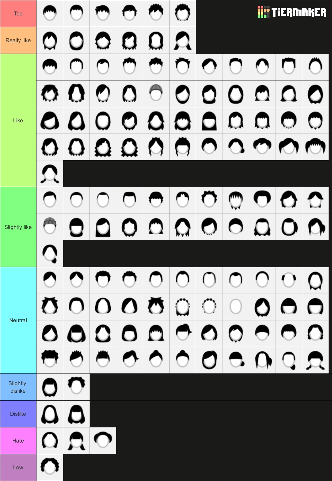 Part Mii looks 4 - My ranking of the Mii hairs: | Fandom
