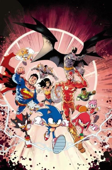 First look at the Sonic & DC crossover comic series | Fandom