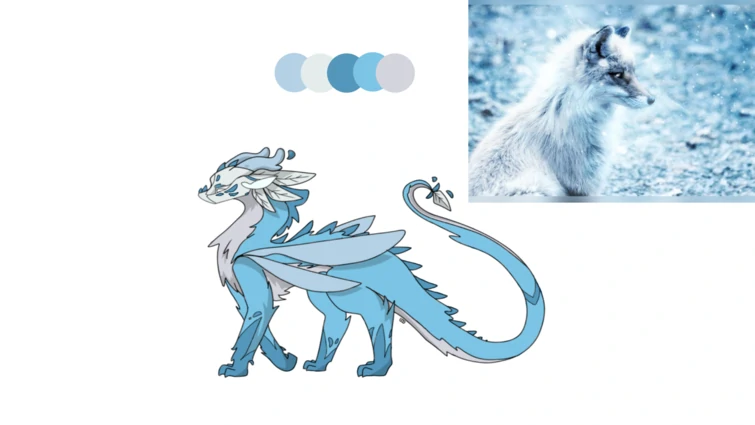 Frosty the snowfox trickwing~ | Fandom