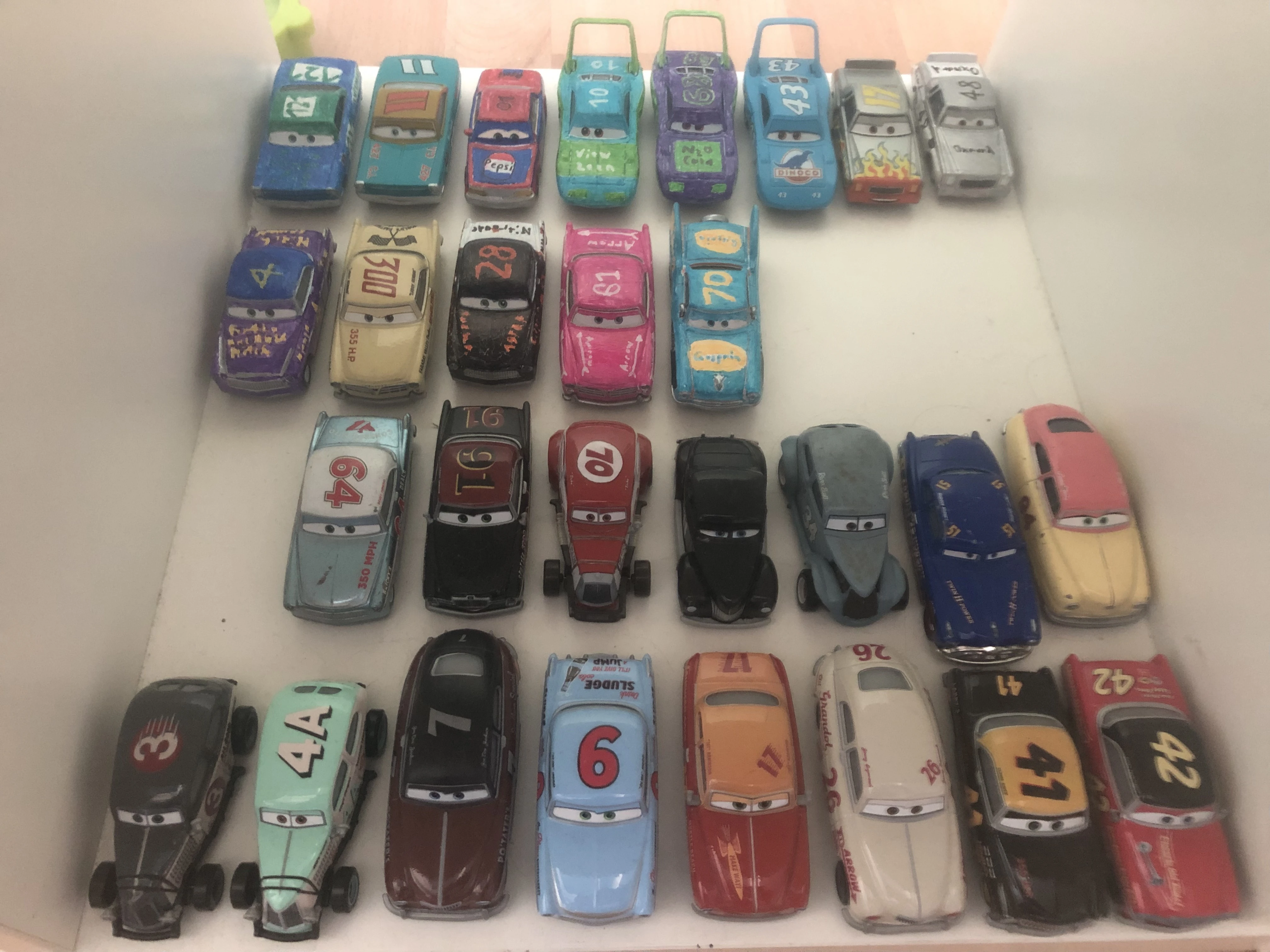 My Piston Cup Racers collection | Fandom