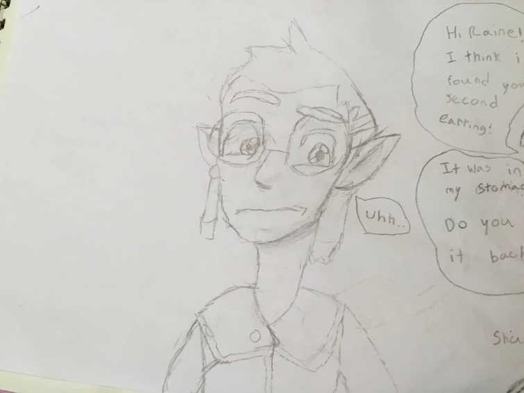 "STOP DRAWING RAINE!" | Fandom