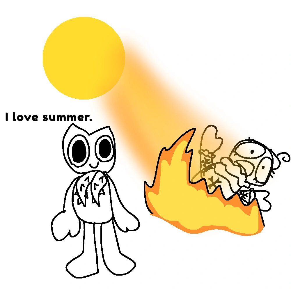 I think he loves summer | Fandom