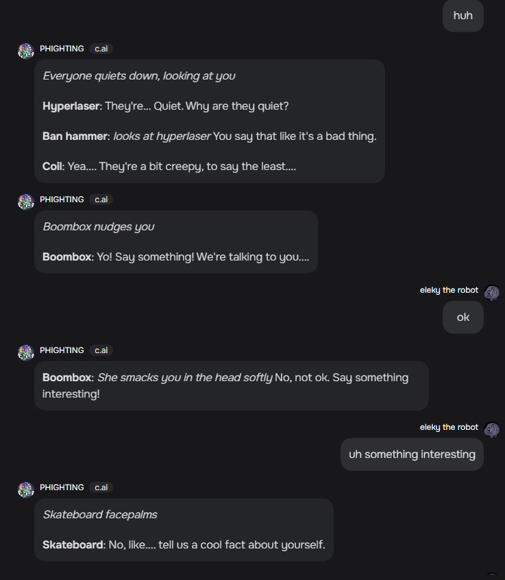 time to expose my C.AI chats 🤑 | Fandom