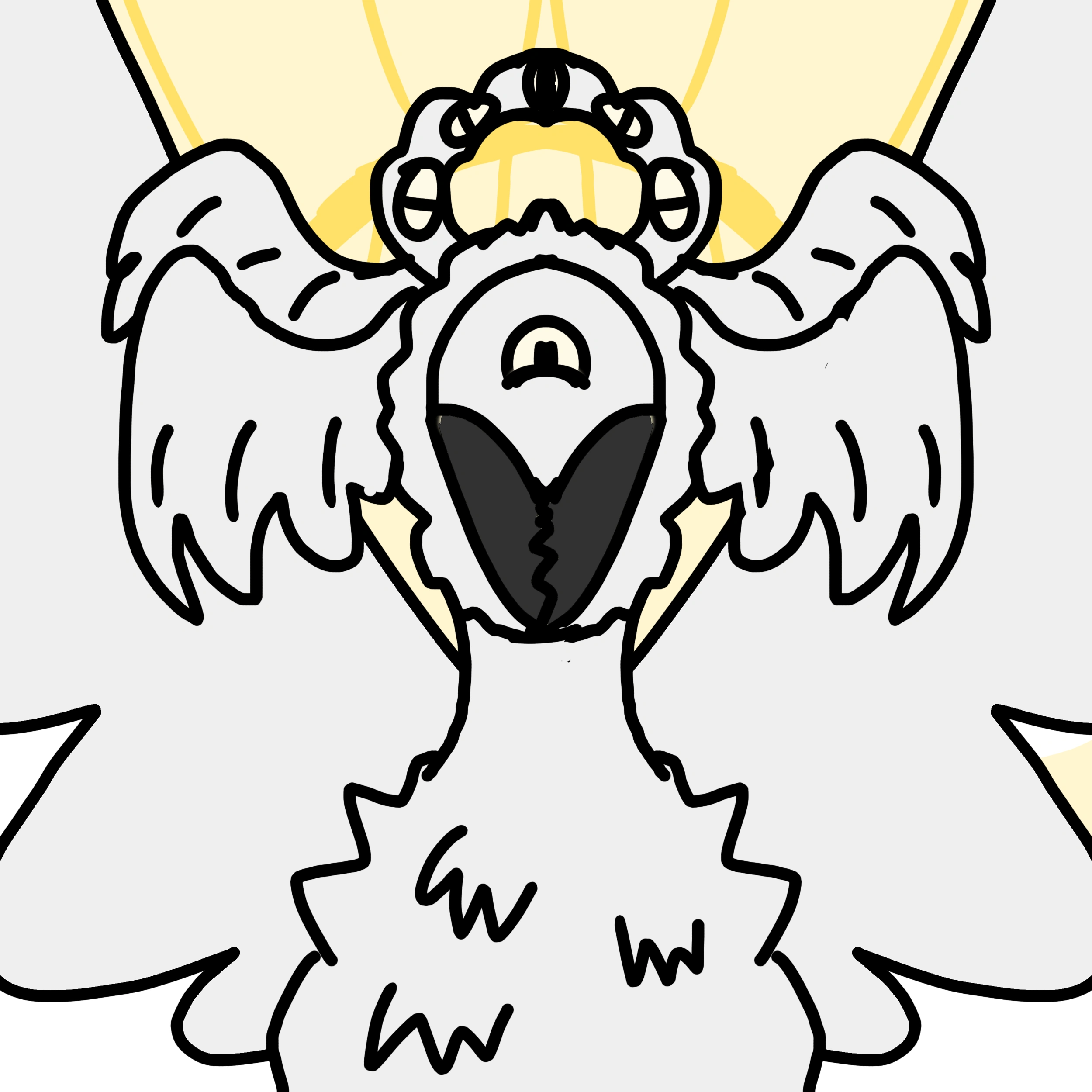 Angelic warden doodle | Fandom