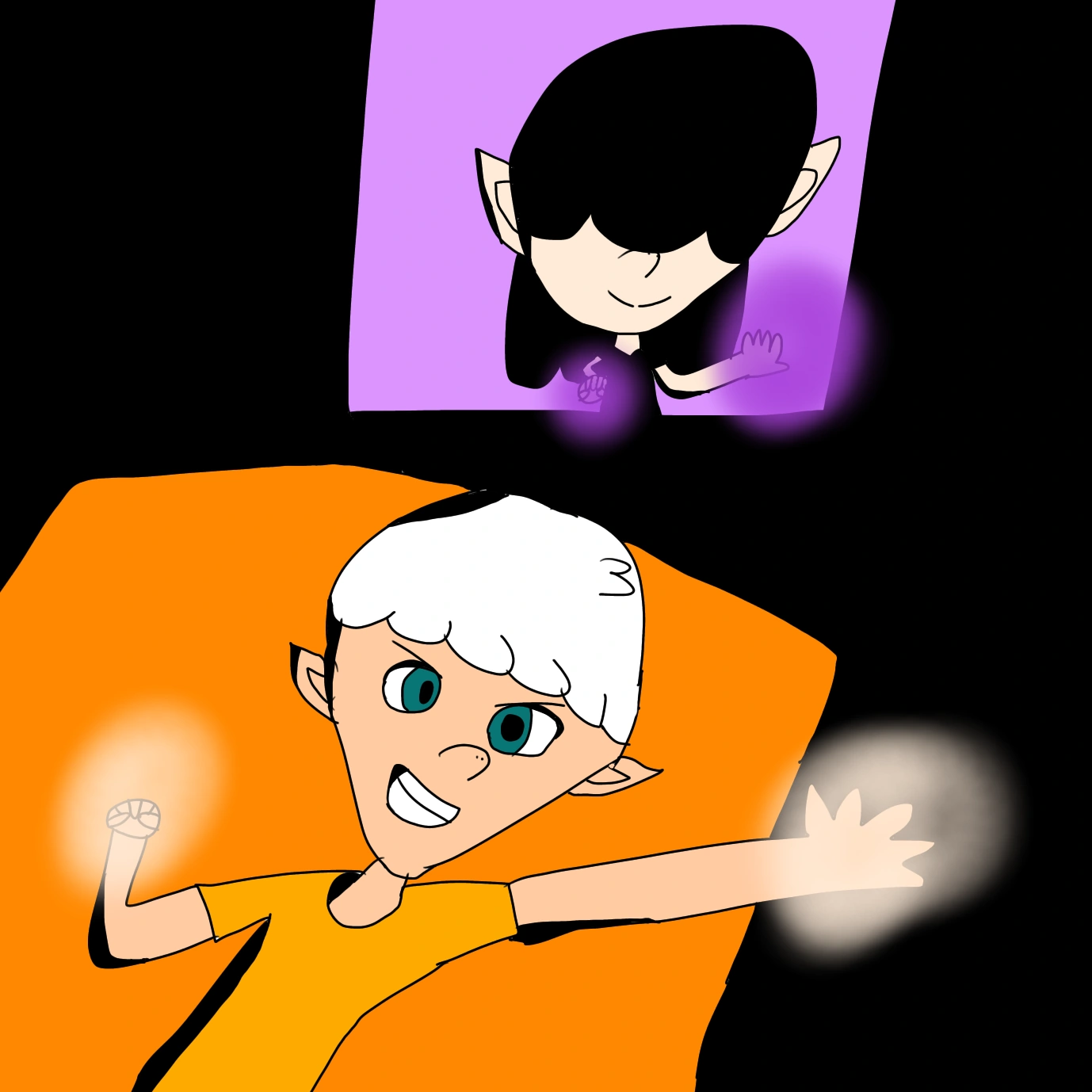 Lincoln and Lucy as anime! | Fandom