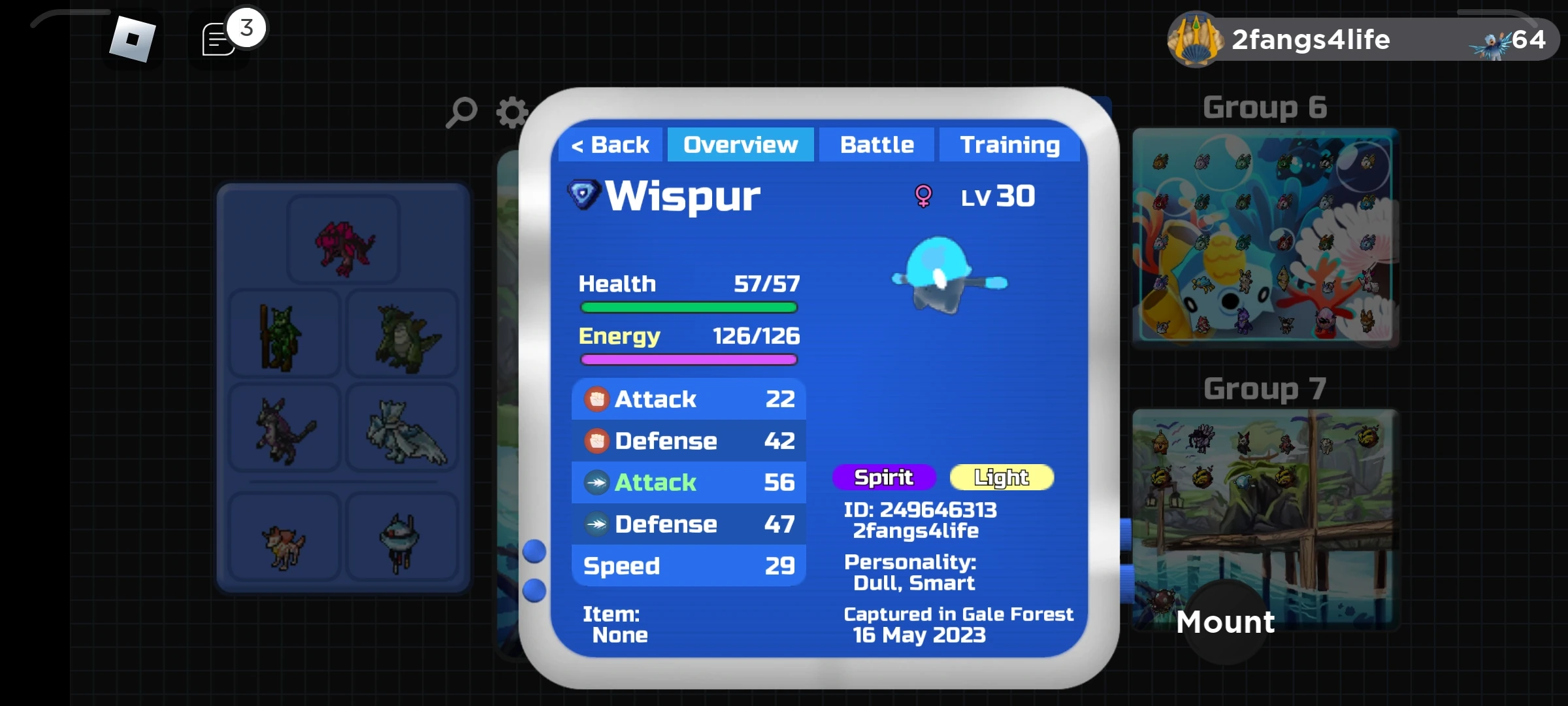 New Loomian: Wispur | Fandom