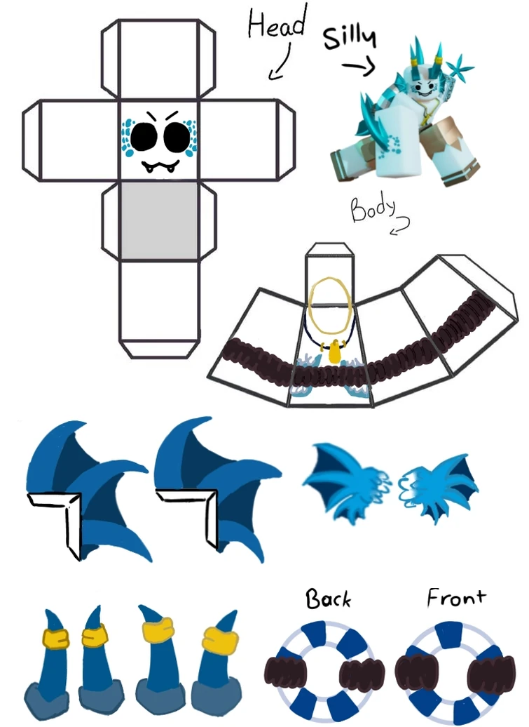 the shurifin papercraft is REAAAAAAL /ref | Fandom