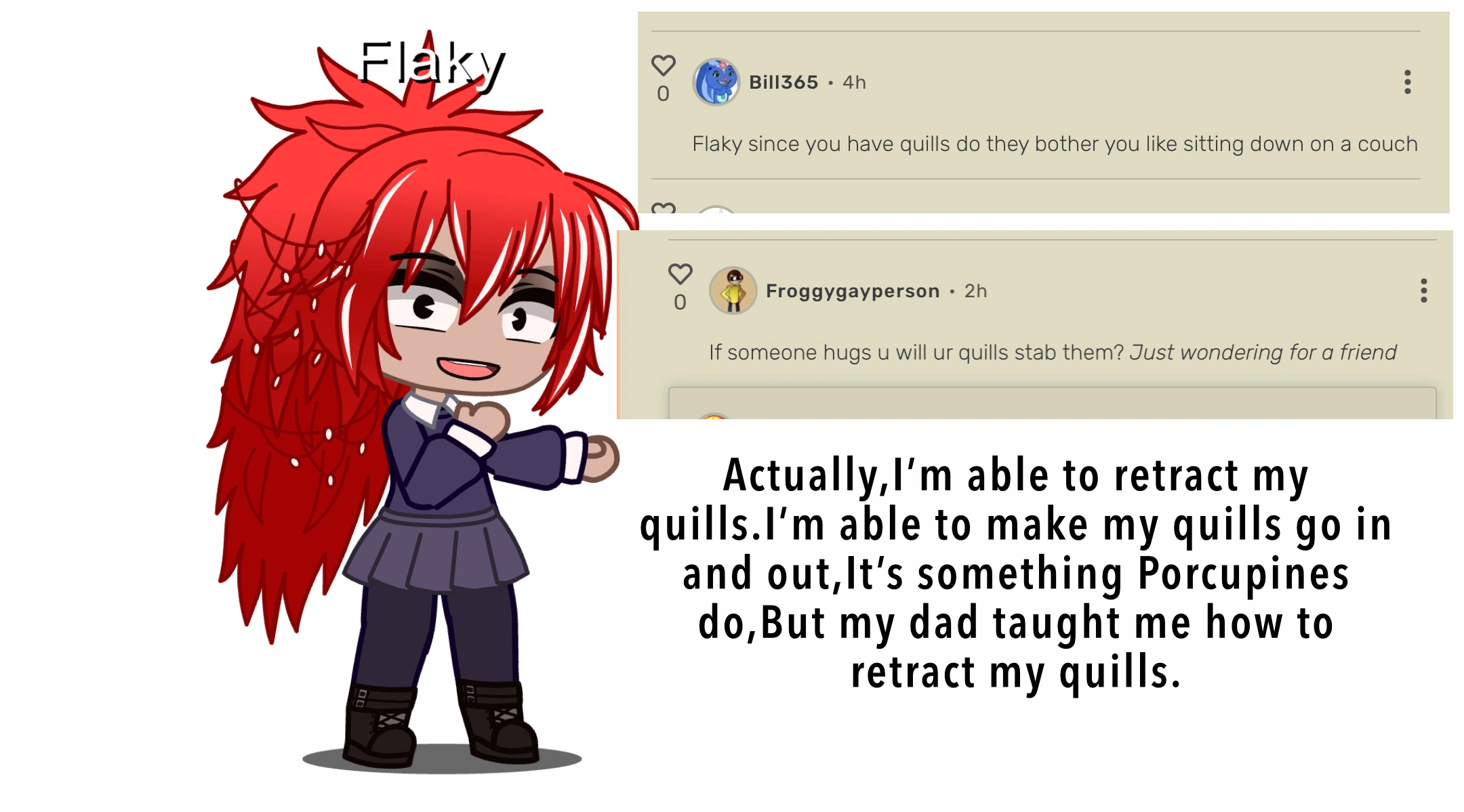 Flaky answers your questions!part 2. | Fandom