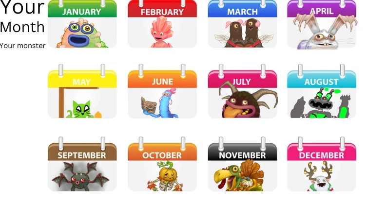 Your month your monster | Fandom