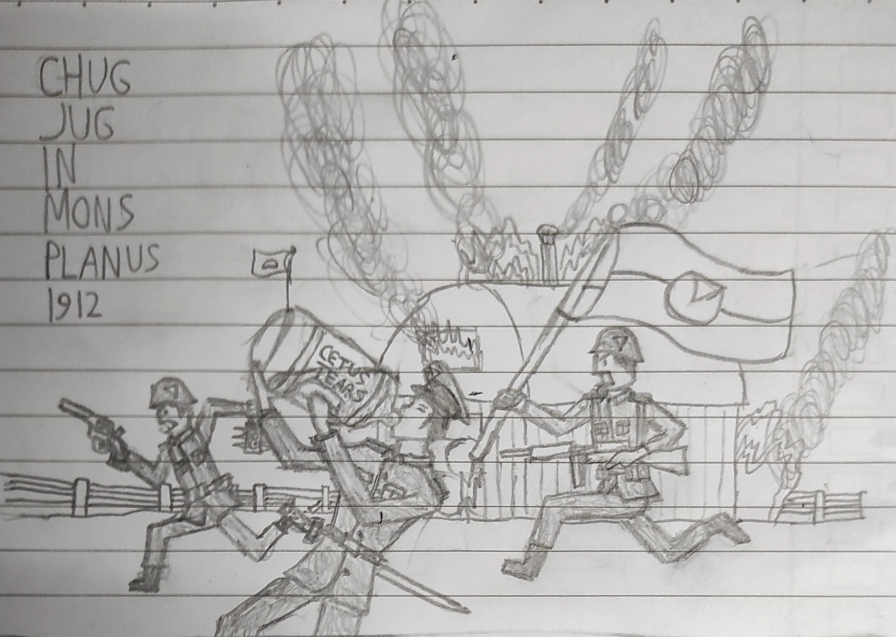 Rare poster of Antarean Officer in Mons Planus drinking a gallon of ...