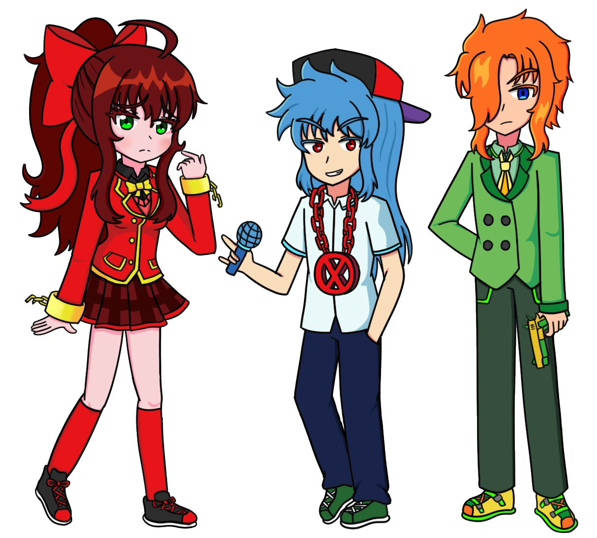 I made my FNF AU Casts | Fandom