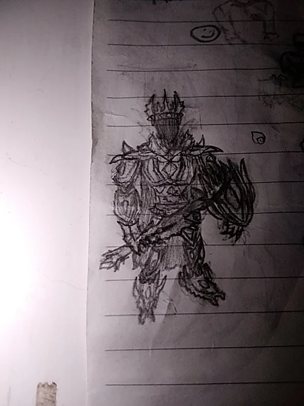 Amateur drawing of Fallen King over 2 days (no reference) | Fandom
