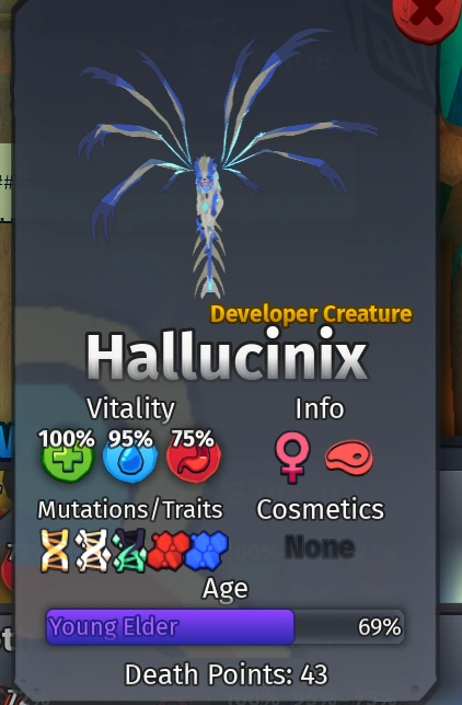 Trading Triple Mut Hallucinix | Fandom