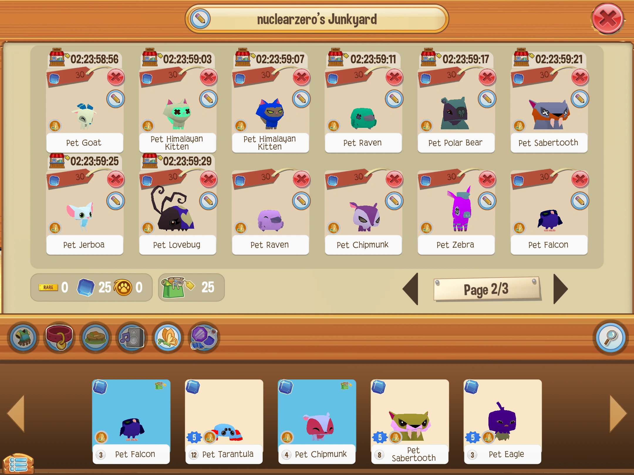 Pets for 30 saps | Fandom