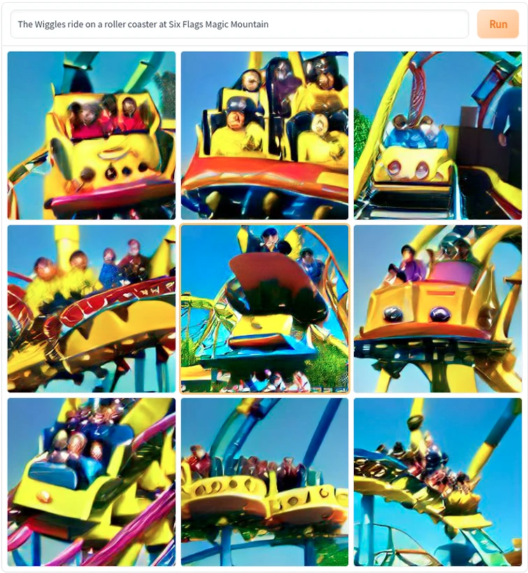 Something I did on an AI image generator called DALL-E Mini | Fandom