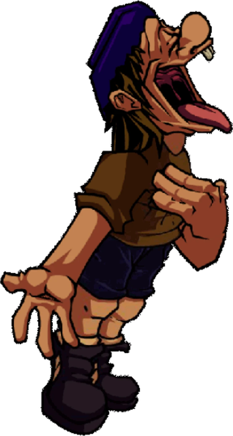 Raw Poop Warrior Phase 1 Up Pose with no bg because i still think it's ...