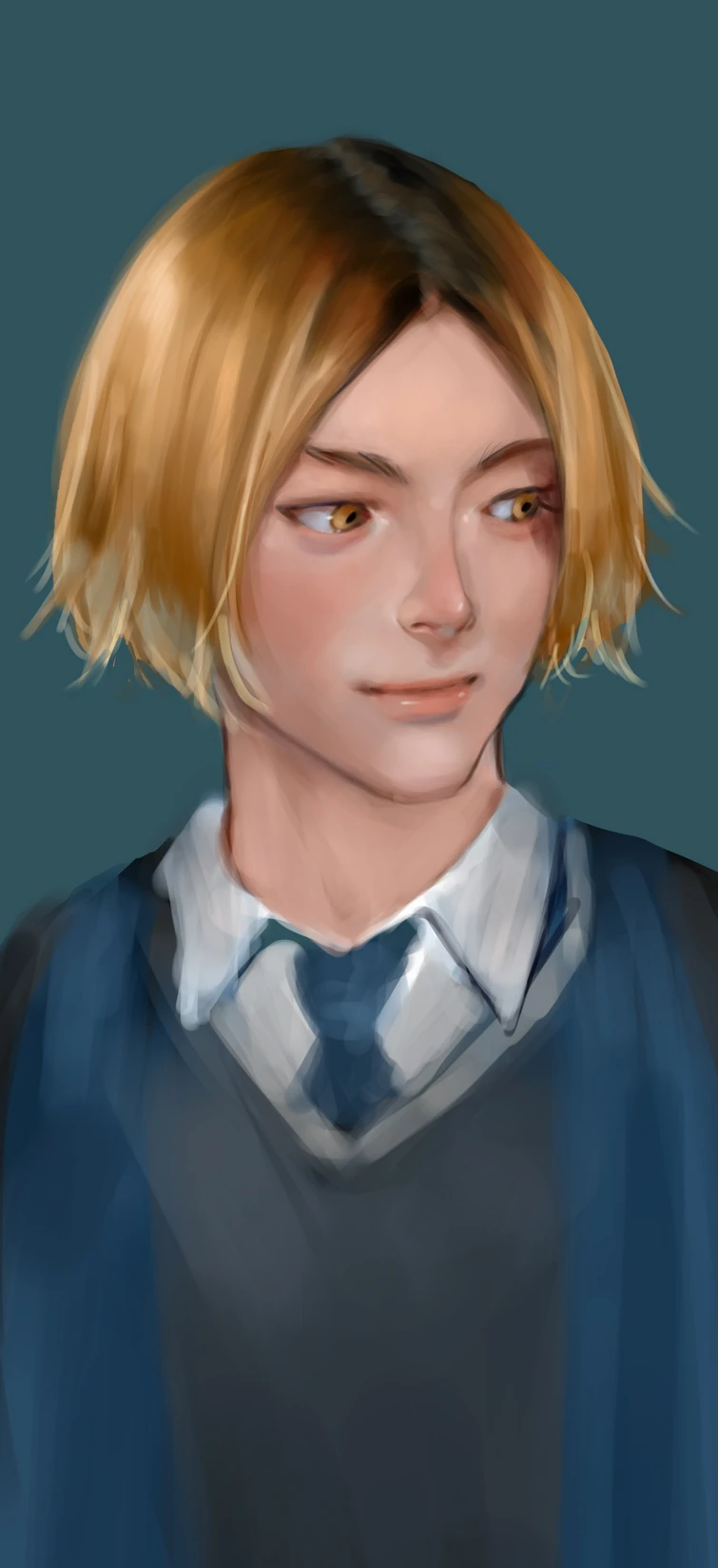 Kenma AU commission wip, by me | Fandom