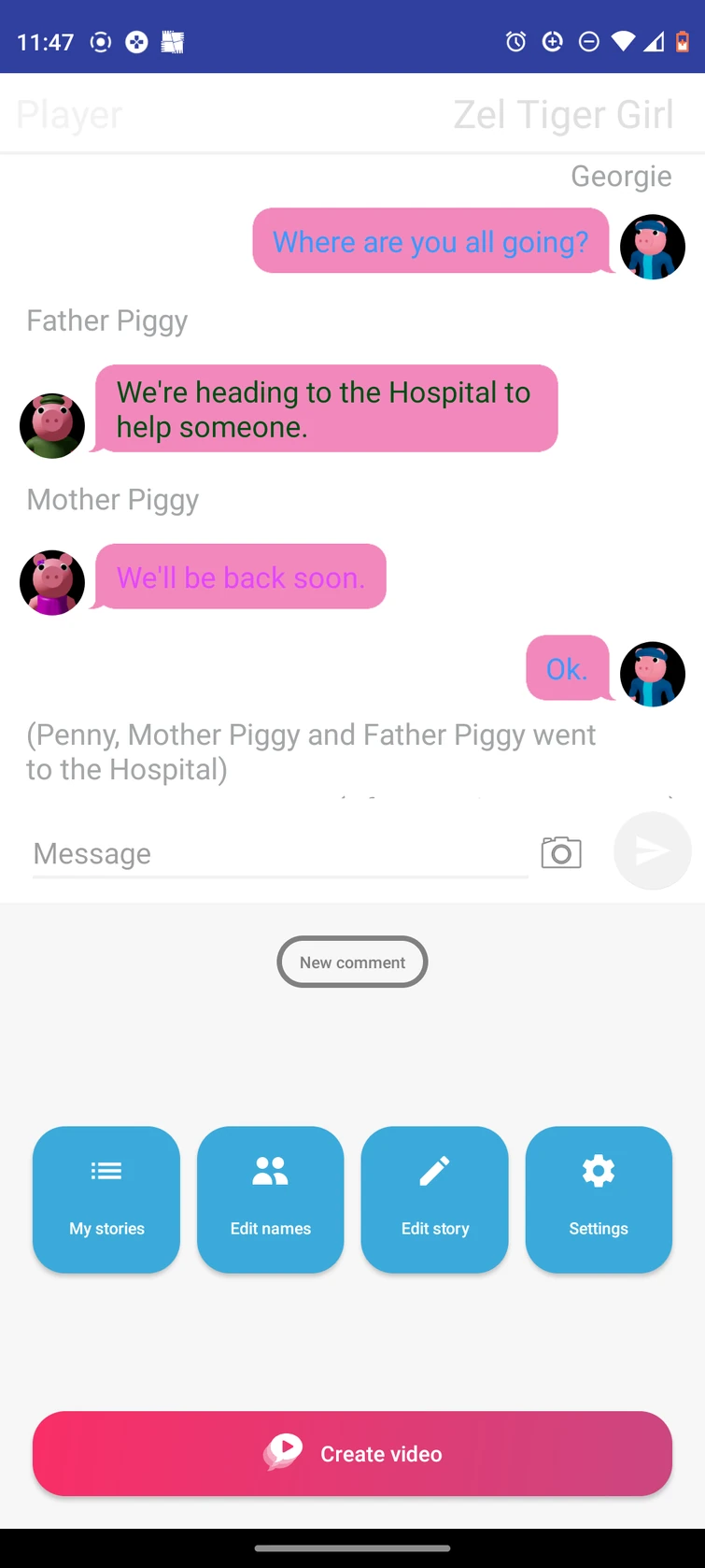 I'm making a Piggy Texting Story. | Fandom