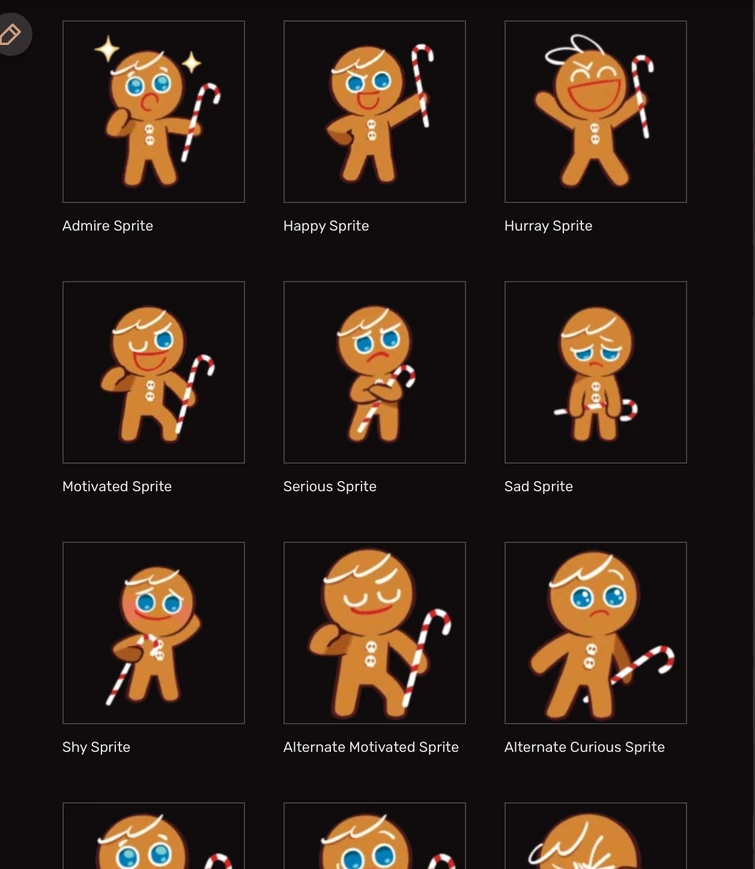 All the legendary cookies in the game only have 2 sprites each :( | Fandom