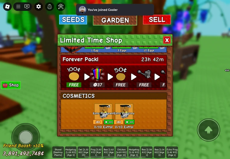 There's a super seed in Forever Pack | Fandom