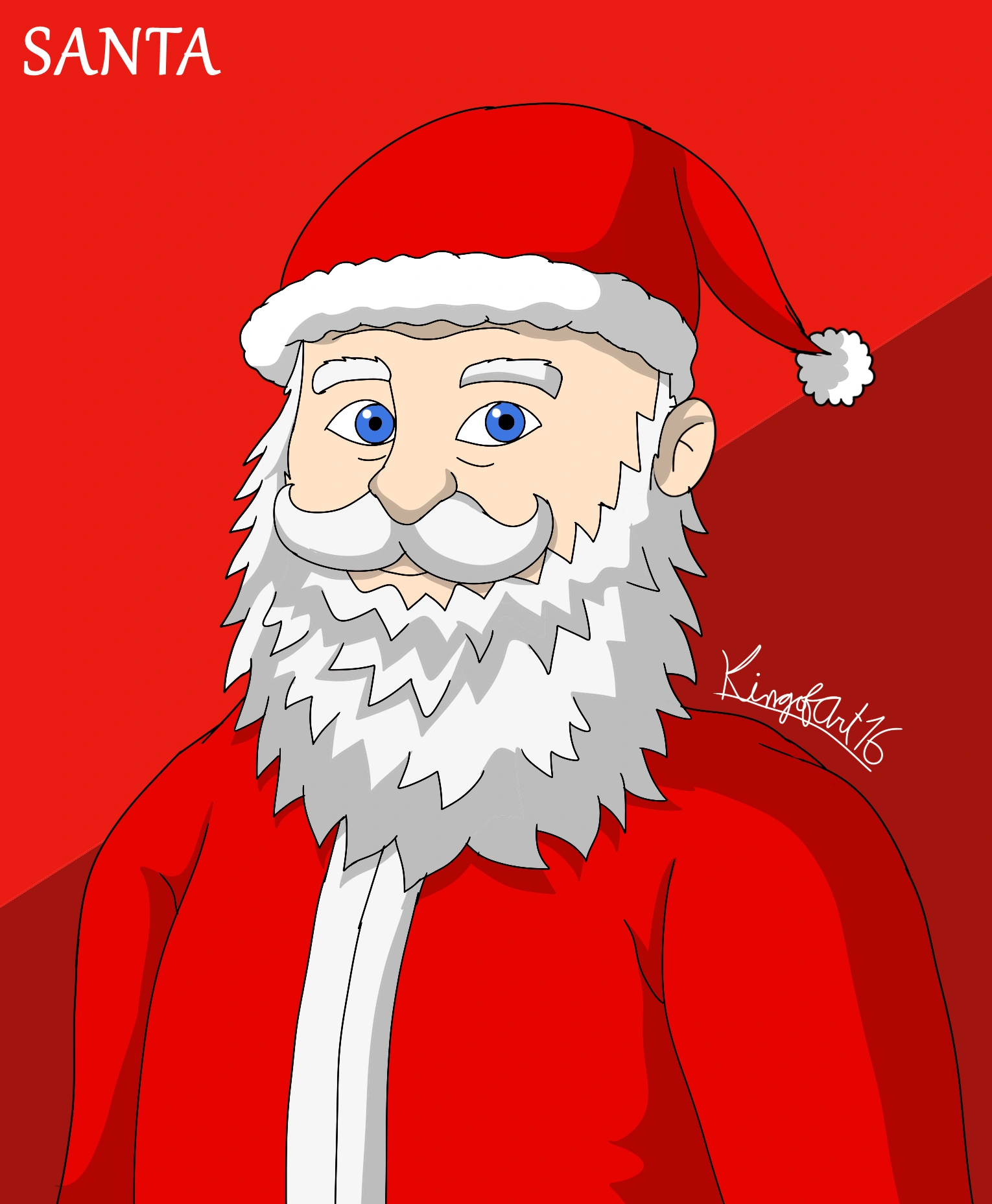 This is my style of Santa Claus. Keep in mind I already inserted it ...
