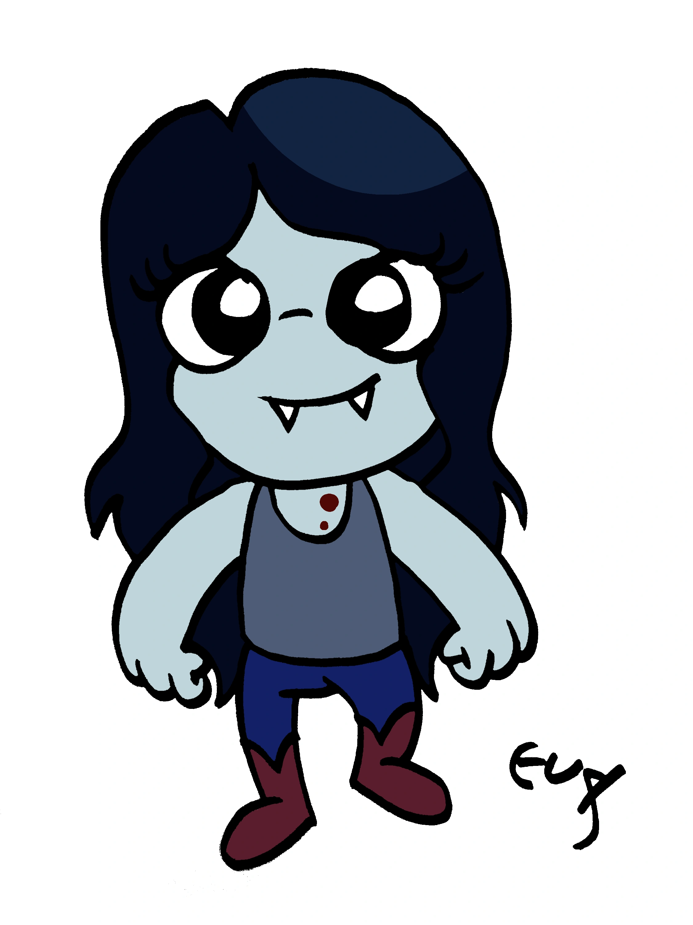 My drawing of Marceline | Fandom