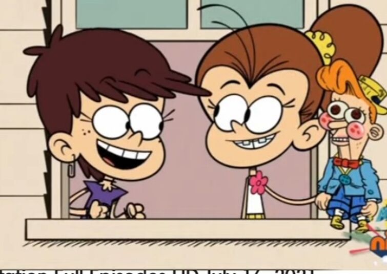 Luna And Luan Moments From Last Nights Episode 💜💛💜💛 Fandom
