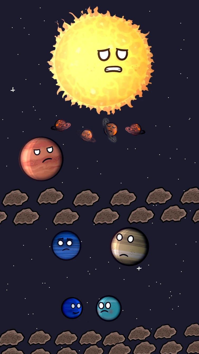 Phone Wallpaper of the early Solar System | Fandom